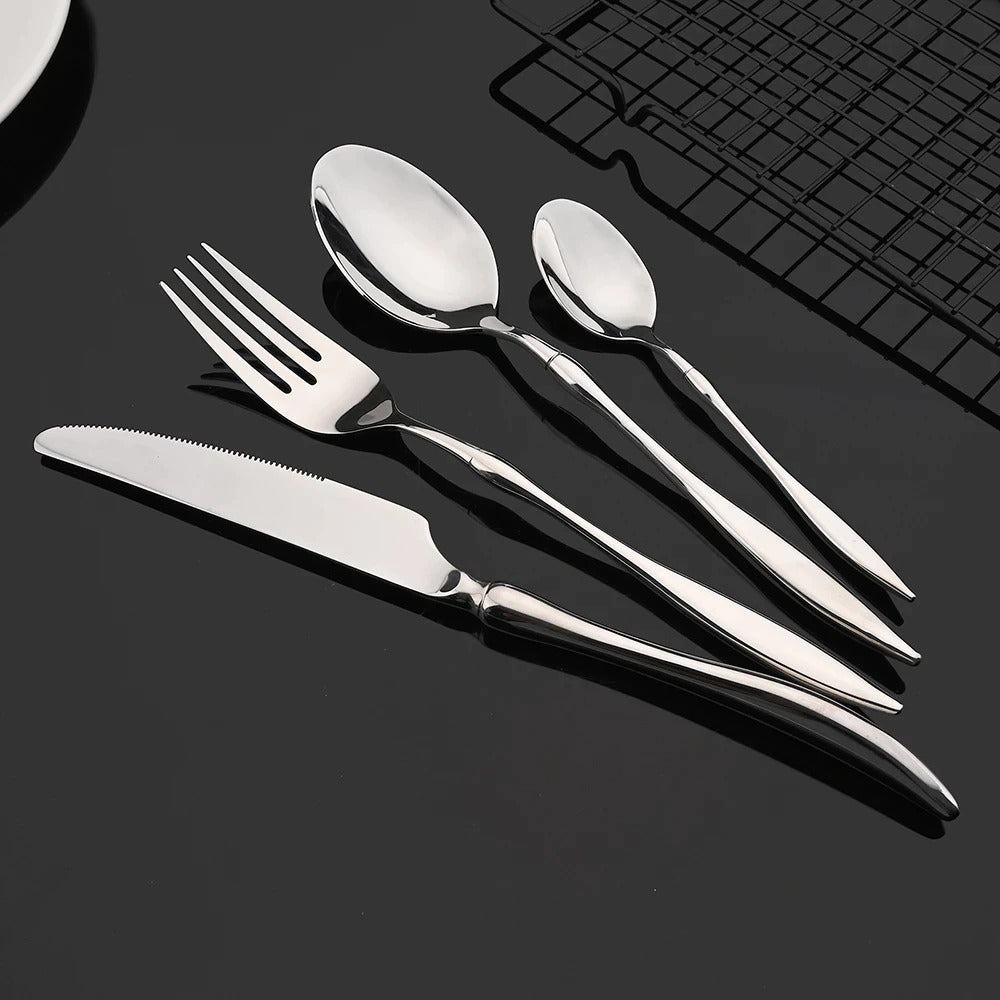 The Minimala - 4 Piece Modern Cutlery Set | The Cutlery Collection